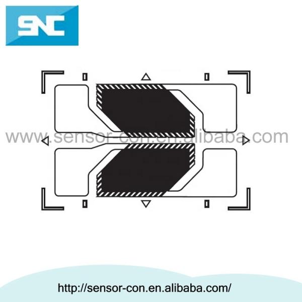 Quality Discover the Benefits of BF350-2HA Dual Grid Shear Strain Gauge for Precise for sale