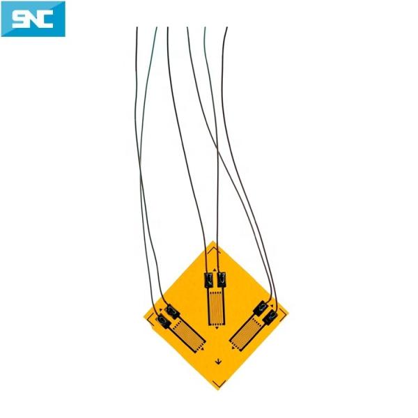 Quality Upgrade Your Resistance Measurement with BF350-CA Tri Element Rosette Strain for sale