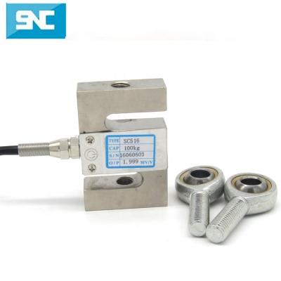 China 2.0±0.004mV/V Salida nominal SC516 Sensor de tensión S Beam Load Cell 50KN 5Ton para sus necesidades en venta