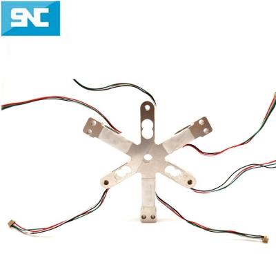 中国 0.8x180mm ケーブル接続 6軸ロードセル 軸力センサー X1000 Y3000 高精度な力モニタリング用 販売のため