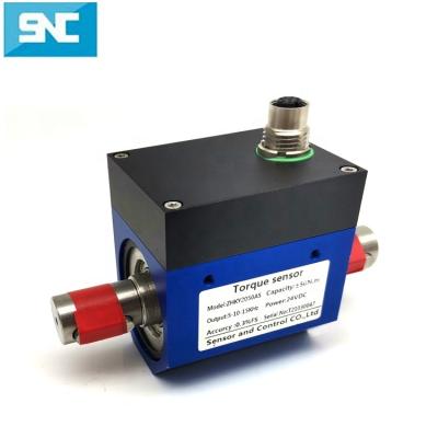 China ZHKY2050 Dynamic Force Rotary Shaft Torque Sensor High RPM and Accurate 0.3% Accuracy for Precise Force Monitoring for sale