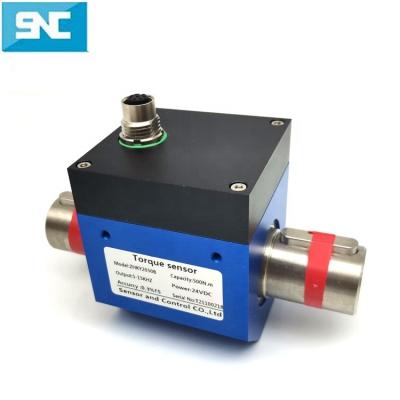 China ZHKY2050B Rugged In-Line Rotary Sensor Torque Transducer Power Supply ±15 VDC or 24 VDC with Aluminum Housing 200nm 500nm for sale