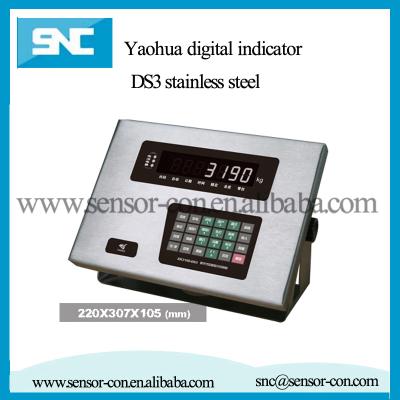 China Indicador de pesaje de acero inoxidable soportado por impresora externa para la escala de camión personalizable y soporte OEM en venta