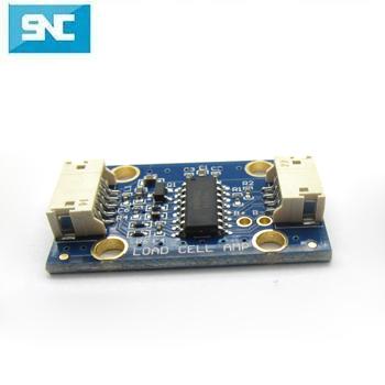 China Single or Double Channel HX711 24 Bits Weight Sensor Load Cell Amplifier with Paste Mounting Type for sale