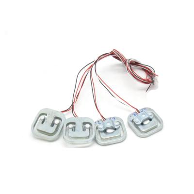 China Non-linearity 0.2%FS SC902 Small Weight Sensor Miniature Flat 3 Wire Load Cell Sensor 50Kg 200Kg For Personal Body Scale for sale