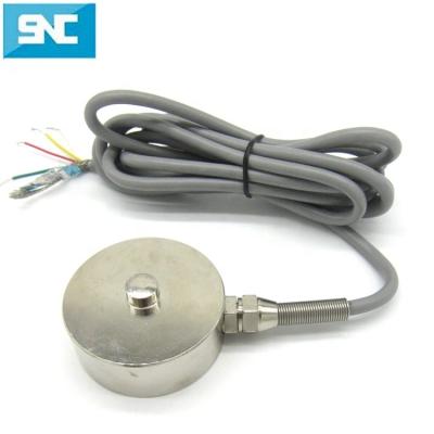 China SC201GCL Pancake Load Cell Button Weight Sensor 2T/3T/5T for Vehicle Weighing Insulation Resistance 5000 M Ohm / 50V for sale