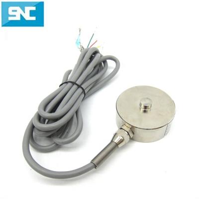 China SC201GCL Pancake Load Cell Button Weight Sensor 2T/3T/5T for Vehicle Weighing Insulation Resistance 5000 M Ohm / 50V for sale