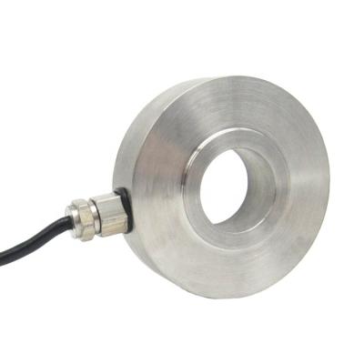 China 5-12VDC Recommended Strain Gauge Sensor Through-Hole Load Cells SC220 Bolt Force Transducer for Accurate Measurements for sale