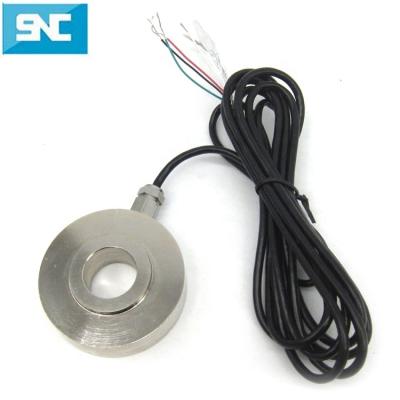 China Células de carga de orificio pasante SC220 con sensor de galgas extensométricas recomendado de 5-12VDC para mediciones precisas en venta