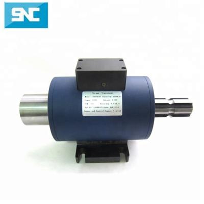 China Shaft Rotary Torque Sensor with 50Nm to 100 000Nm Force Measurement and Strain Gauge Technology Output for sale