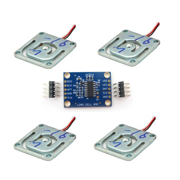 Quality High Accuracy Full Bridge Flat Load Cell 10kg 30kg 50kg 75kg 100kg 150kg Weight Scale 50kg LoadCell for Counter Scales for sale