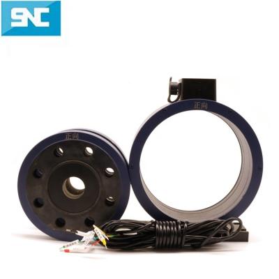 China Transductor de par rotatorio estilo doble brida ZHKY906 de 10 Nm a 100 kNm con instalación roscada y montaje brida a brida en venta