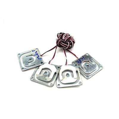 China 50kg Full Bridge 4 Wires Thin Flat Load Cell With Through Hole For Weight Scale Sensor IP66 Rated for Harsh Environments for sale