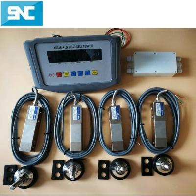 China Resistencia de entrada 350±3.5 ohm Sensor de celda de carga IP67 Shear Beam H8C-500kg-2t para pesaje de plataforma C3/C4/C5 para báscula de plataforma en venta