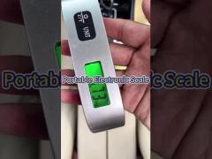 50kg Scala di appesa Display LCD Viaggio elettronico Pesatura di appesa Scala portatile digitale per bagagli per misurazioni precise