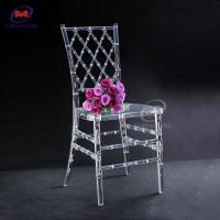 China 800Lbs Weight Capacity Resin Chiavari Chair Stackable for sale