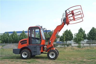 China Supply China made 4WD 1.5ton 0.7m3 bucket  meet Euro III front end small wheel loader en venta