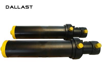 China Single Acting Telescopic Heavy Duty Dump Truck Hydraulic Cylinder for sale