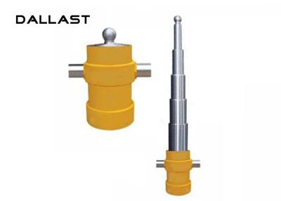 China Single Acting Sleeve Side Dumper Truck Telescopic Hydraulic Cylinder for sale