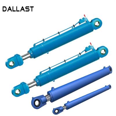 China GS Garbage Truck Hydraulic Cylinders with Piston Medium Stroke Double Acting for sale