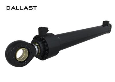 China Heavy Duty Industrial Flanged Double Acting Hydraulic Cylinder For Crane for sale