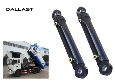 China 10-500 mm Bore Garbage Truck Hydraulic Cylinders Steel Piston Vertical Compression for sale