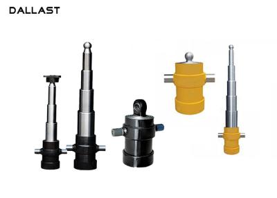 China Single Acting 5 Stage Side Dumper Truck Tipper Telescopic Hydraulic Cylinder for sale