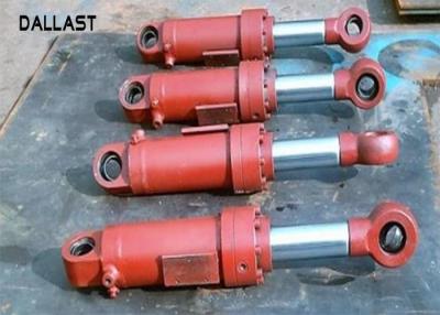 Quality High Pressure Hydraulic Cylinder , Flanged Hydraulic Oil Cylinder for sale