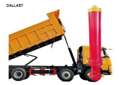 China Hollow Dump Truck Hydraulic Cylinder Ram Welded Single Acting for sale
