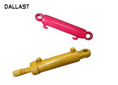 China Steel Agricultural Steer Loader Hydraulic Oil Cylinders Double Acting With Piston for sale
