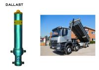 Quality Piston Rod Single Acting Dump Truck Hydraulic Cylinder Steel Material Customized for sale