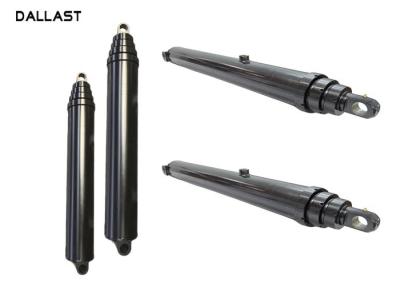 China Single Acting Parker Multi Stage Telescopic Hydraulic Cylinder Hydraulic Oil Working Medium for sale
