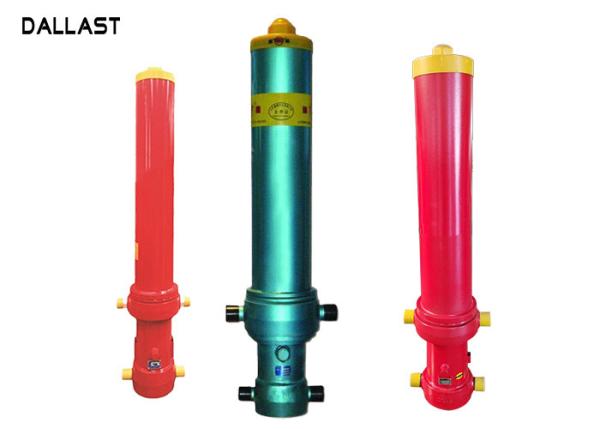 Quality Auto Parts Single Acting Telescopic Cylinder 3-7 Stages For Heavy Duty Truck for sale