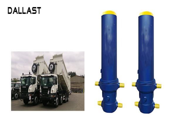 Quality Fe FC Front End Multi Stage Telescopic Hydraulic Cylinder For Dump Truck / Trailer / Tipper for sale