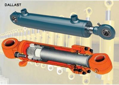 China Polished Chrome Piston Rod Telescopic Hydraulic Cylinder Tempered Tube CE Approval for sale