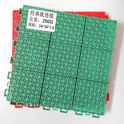 Cina 340*340*16mm Pavimenti per palestra per tutti i campi di sport Cortile di pallavolo Tennis Badminton e basket in vendita