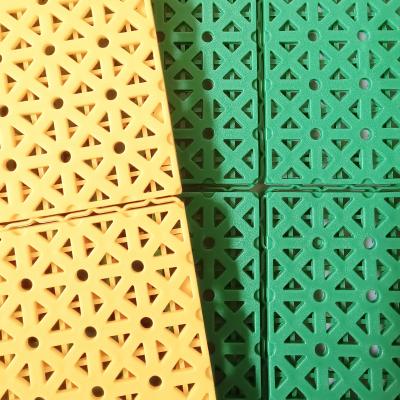 Cina Colori blu 390g Piastrelle in PP Opzione ideale per pallavolo Tennis Badminton Basket Court in vendita