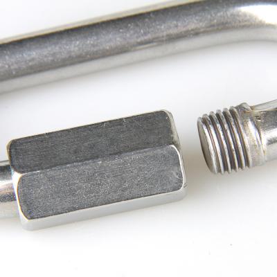 Cina Stainless Steel Meilong Lock 12KN O Forma 73.6mm Lunghezza 36.5mm Larghezza in vendita