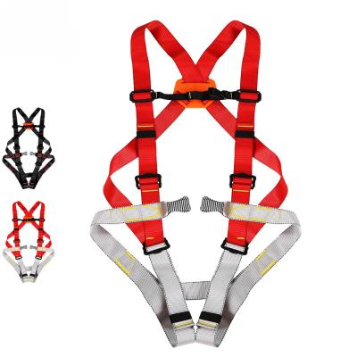 Cina Sport estremi Arrampicata su roccia Cintura di sicurezza per tutto il corpo con seta rinforzata in poliestere in vendita