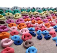 China 6pcs Durable GRP/PU Rock Climbing Holds Stone Boulder Professional Climbing Master for sale