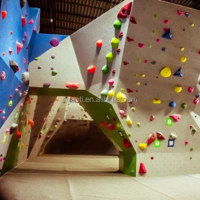 Cina 2018 IFSC Standard Indoor Rock Climbing Handle con materiale plastico rinforzato in vetro in vendita