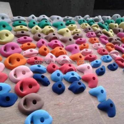 Cina 2018 IFSC Standard Indoor Rock Climbing Handle con materiale plastico rinforzato in vetro in vendita