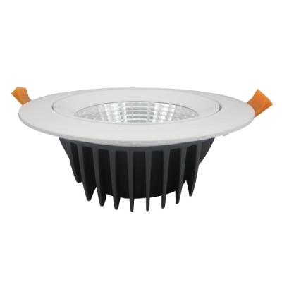 China RA80 Rotatable Recessed Adjustable LED Downlights 10 W For Building / Supermarket 900LM for sale