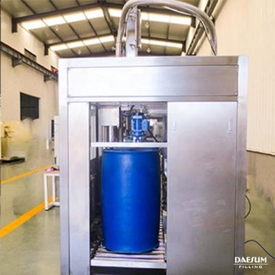 China 200L Single Nozzle Automatic Drum Filling Machines for Liquid for sale