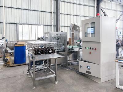 China Fully Automatic 250-500ml Small Bottle Filling Machine with 6-16 Nozzles and 1000-2000 BPH Speed for sale