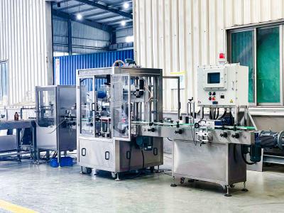 China Fully Automatic 250-500ml Small Bottle Filling Machine with 6-16 Nozzles and 1000-2000 BPH Speed for sale