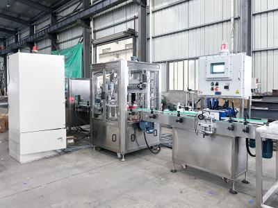 China 250-500ml Fully Automatic Small Bottle Filling Machine with SS304/SS316 Construction and 1000-2000 BPH Speed for sale