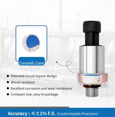 China Compact Cost-Effective Air Compressor Pressure Sensor with Advanced Compensation Technology and High Impact Durability for sale
