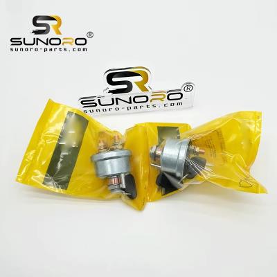 China 7N-0718 High Quality Ignition Switch Suitable for E320D E320A E320C Excavator C9 Engine with 2 Keys for sale