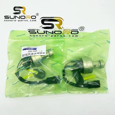 China Hyun-dai R220-5 R215-7 R225-7 R220-9 Excavator Ignition Switch with Key 21N4-10400 21N4-10430 Starter Switch for sale